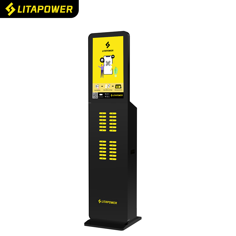 The 24-port shared charging bank is suitable for all kinds of scenarios
